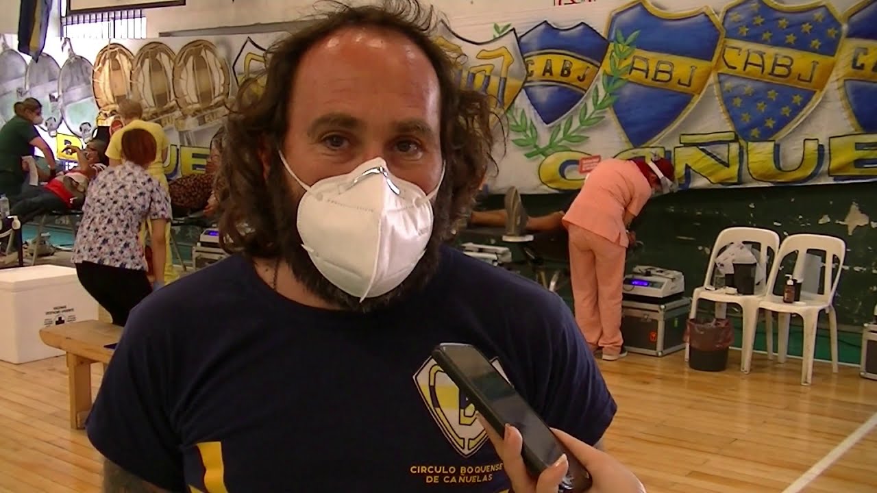 Exitosa colecta de sangre xeneize - YouTube