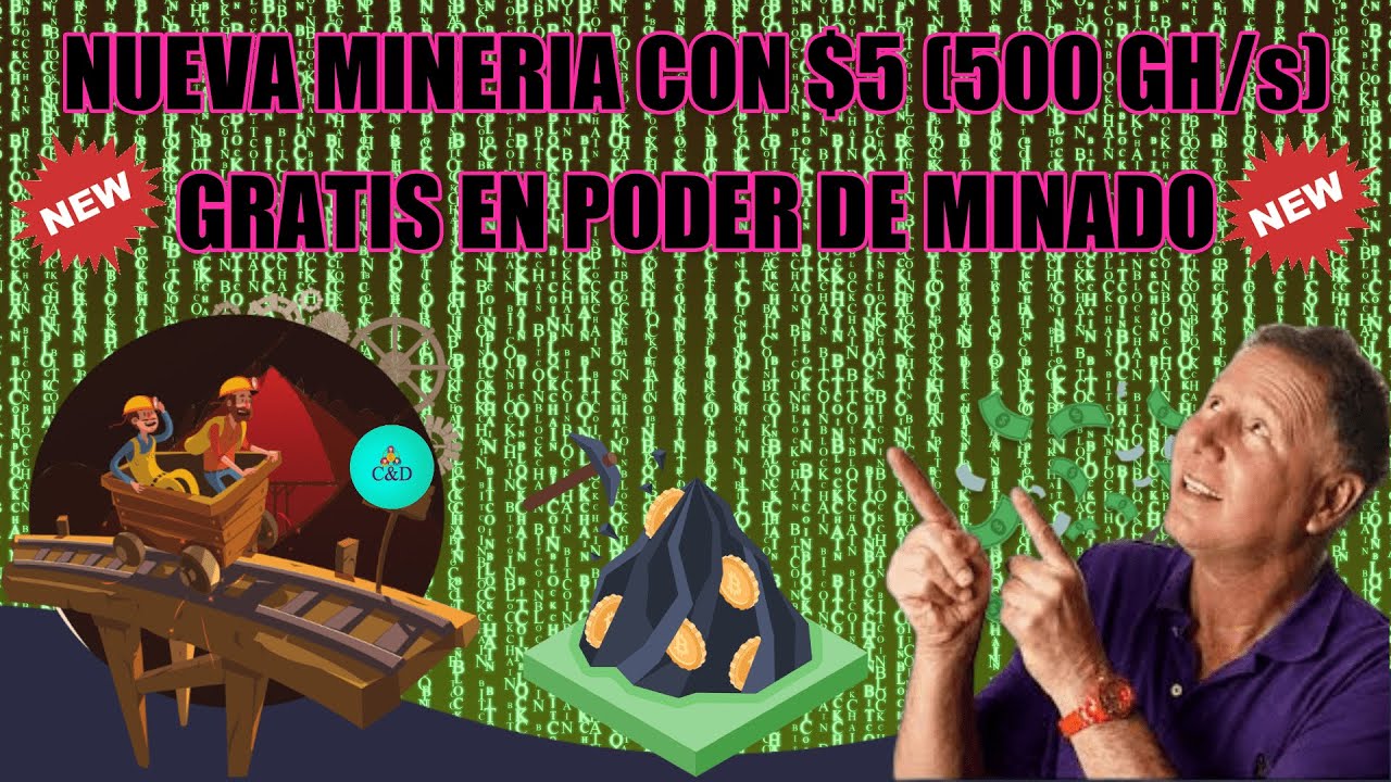 🚨NUEVA NINERIA CON 500 GH/S GRATUITOS EN PODER DE MINADO🔥 - YouTube