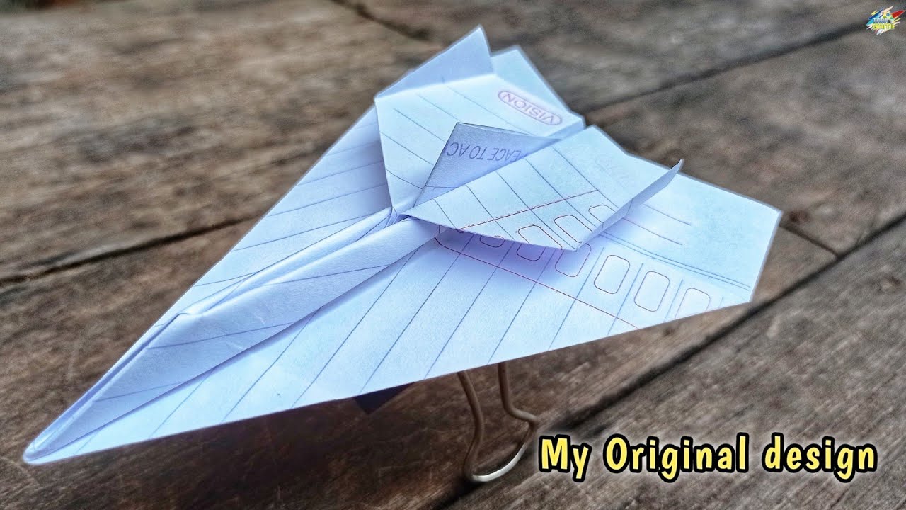 How to Make Paper Airplane | Make Jet Paper Plane | Paper Rocket Planes | Rocket Paper Tutorial ...