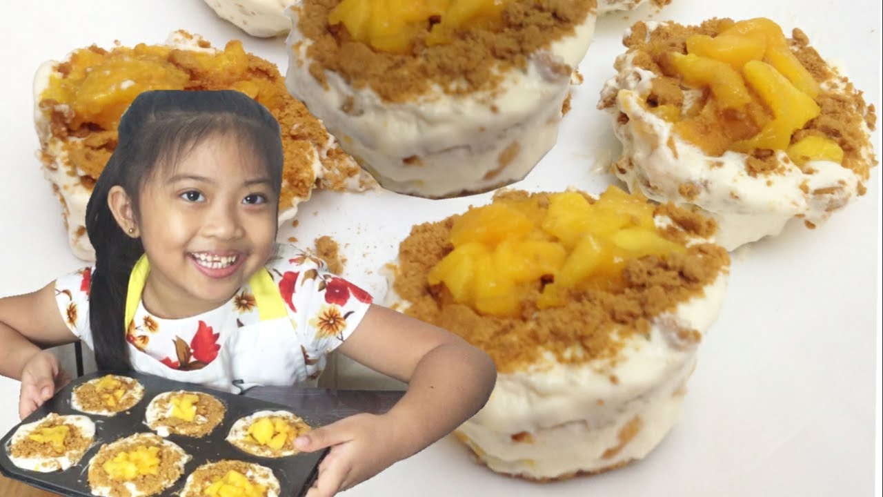 Mango Graham Ice Cream CAKE by Thea - YouTube