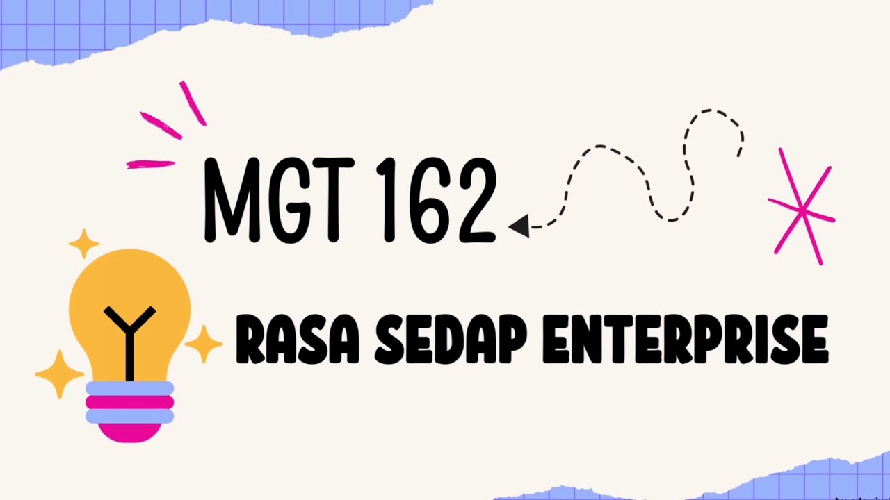 MGT162 GROUP PRESENTATION | TAC1101B - YouTube