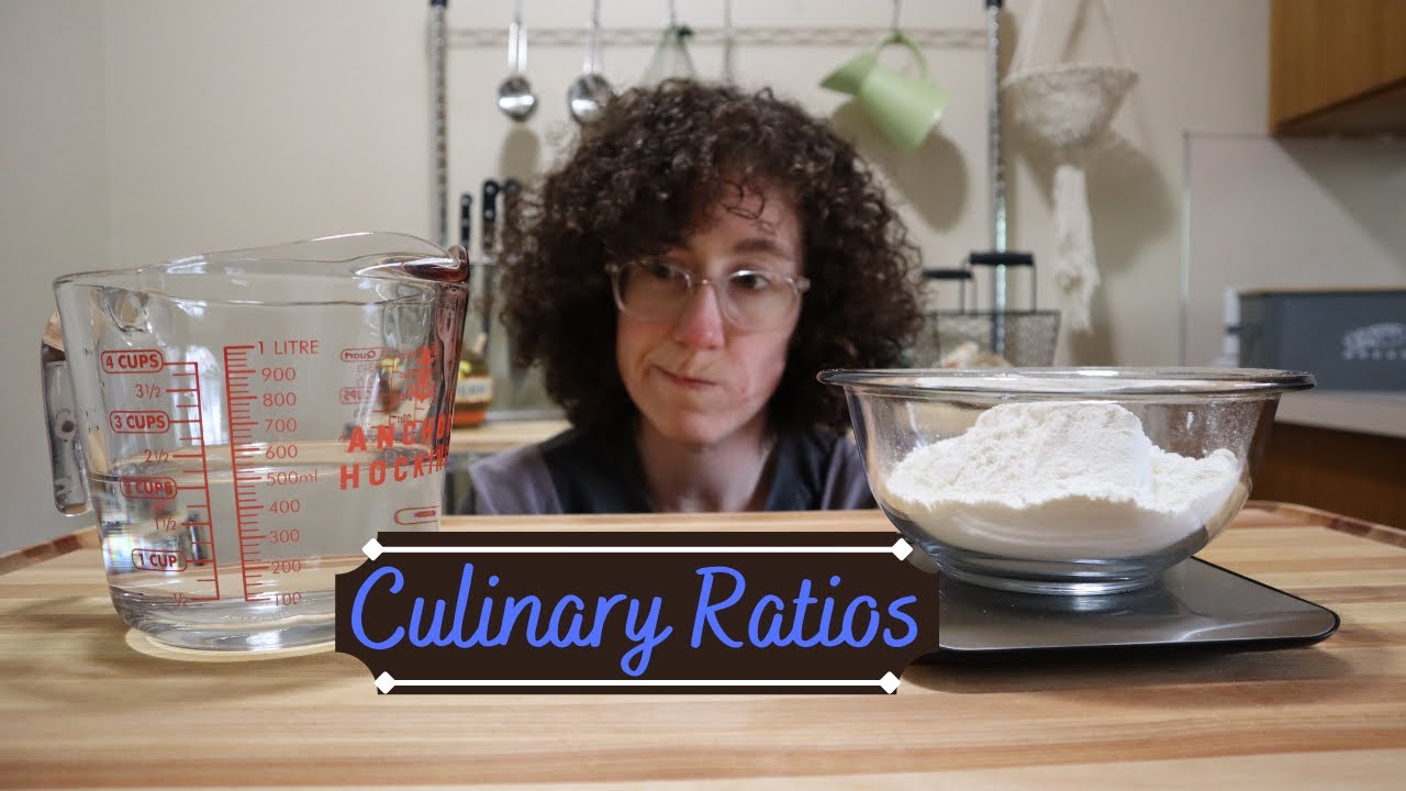 Culinary Ratios - YouTube