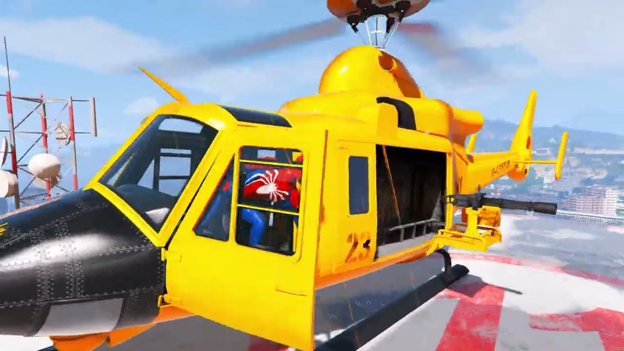 GTA V superhero pro | story Venom Kidnapped Avengers In Truck Spider ...