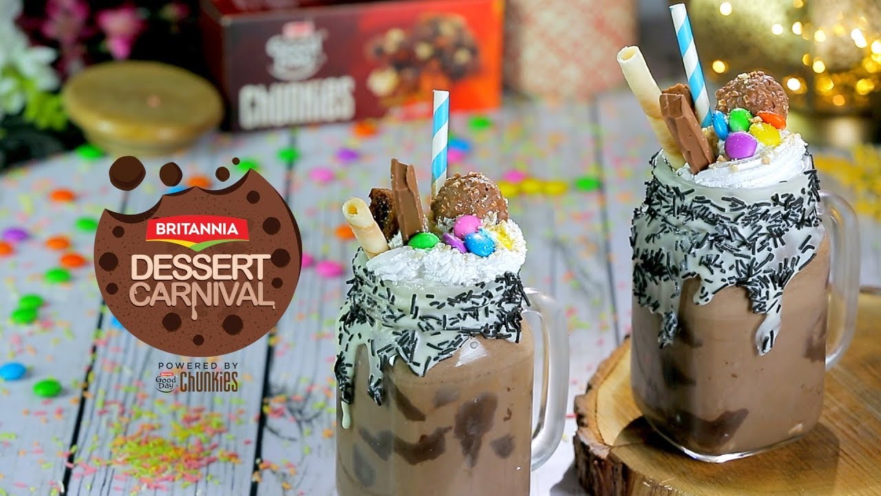 Chocolate Overload Freakshake Recipe By Mini Mathur | DIY Freakshake ...