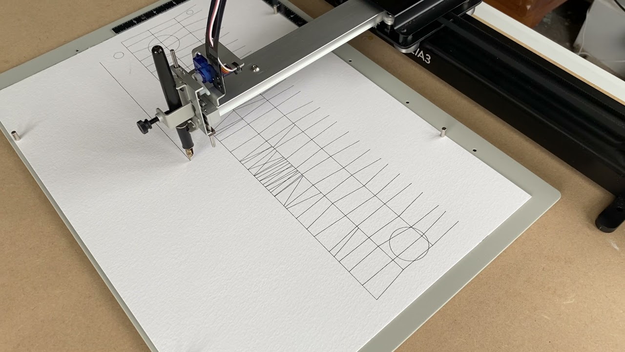 EDM Assignment 5, Pen Plotter Drawing - YouTube