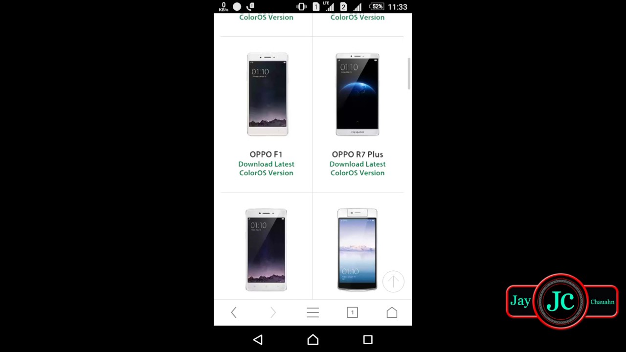 How oppo mobile flash or system update without pc - YouTube