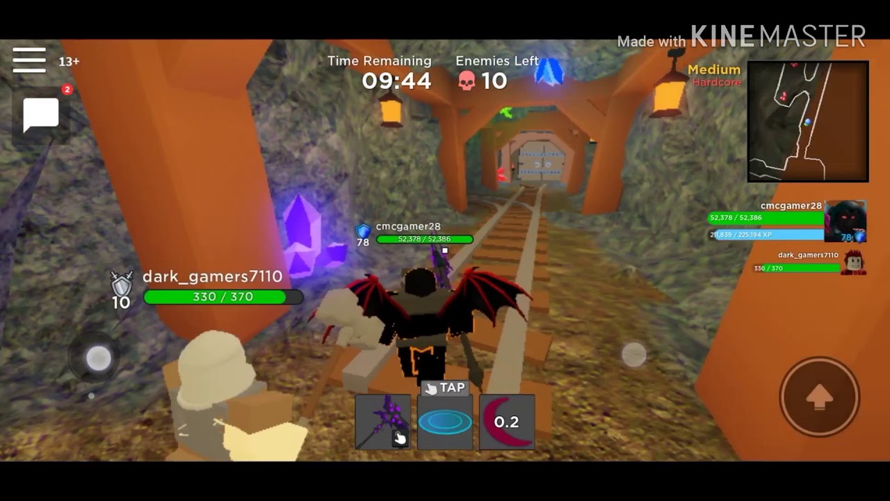 RUMBLE QUEST/Roblox/helping my friend - YouTube