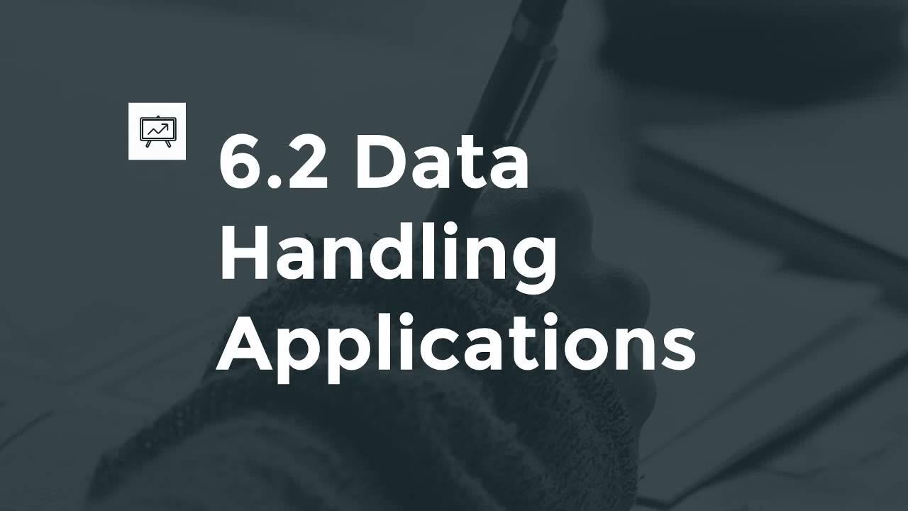 6 2 Data Handling Applications YouTube 6 2 Data Handling Applications YouTube