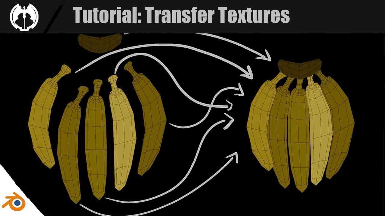 Tutorial: Bake or Transfer Textures Using Blender - YouTube