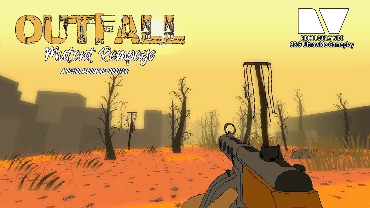 Outfall - Mutant Rampage (2022) 32:9 Gameplay - YouTube