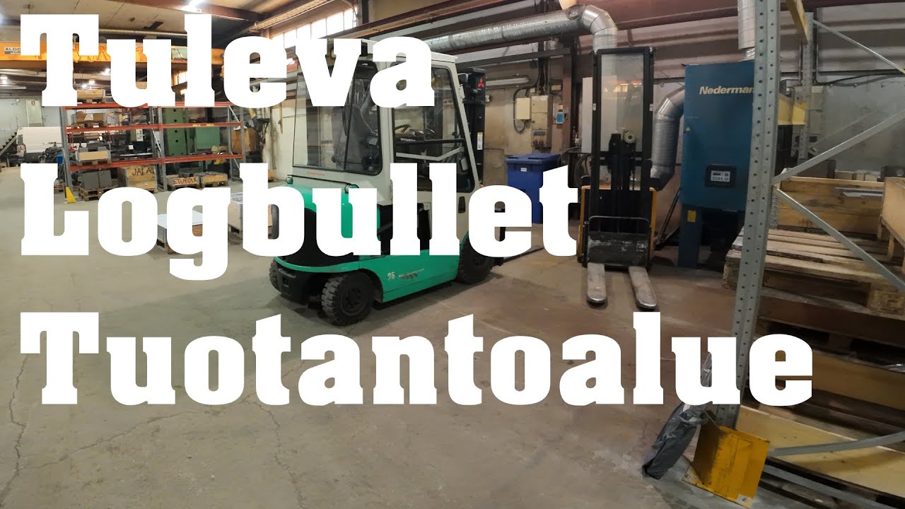 Uusi Logbullet kokoonpanoalue Suonenjoella raivattuna & Hitsausta siirrettynä - YouTube