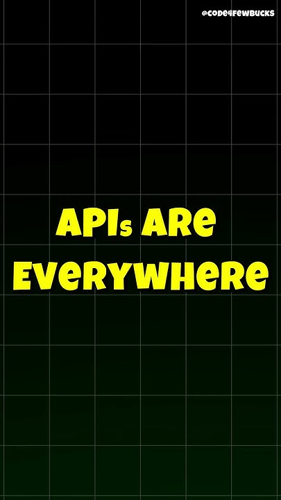 What is an API? | API Explained in 60 Seconds #shorts #api #techtrends #coding #programming ...