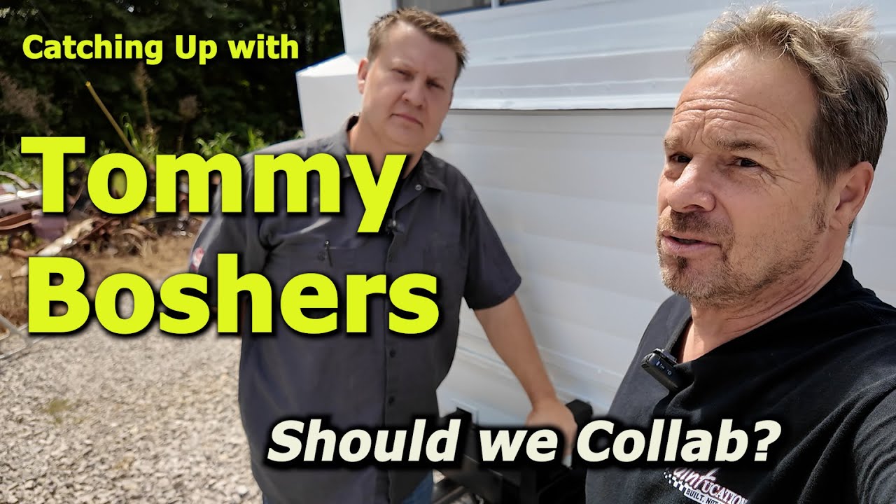 Tommy Boshers Shop Tour Kevin & Tommy plan! - YouTube