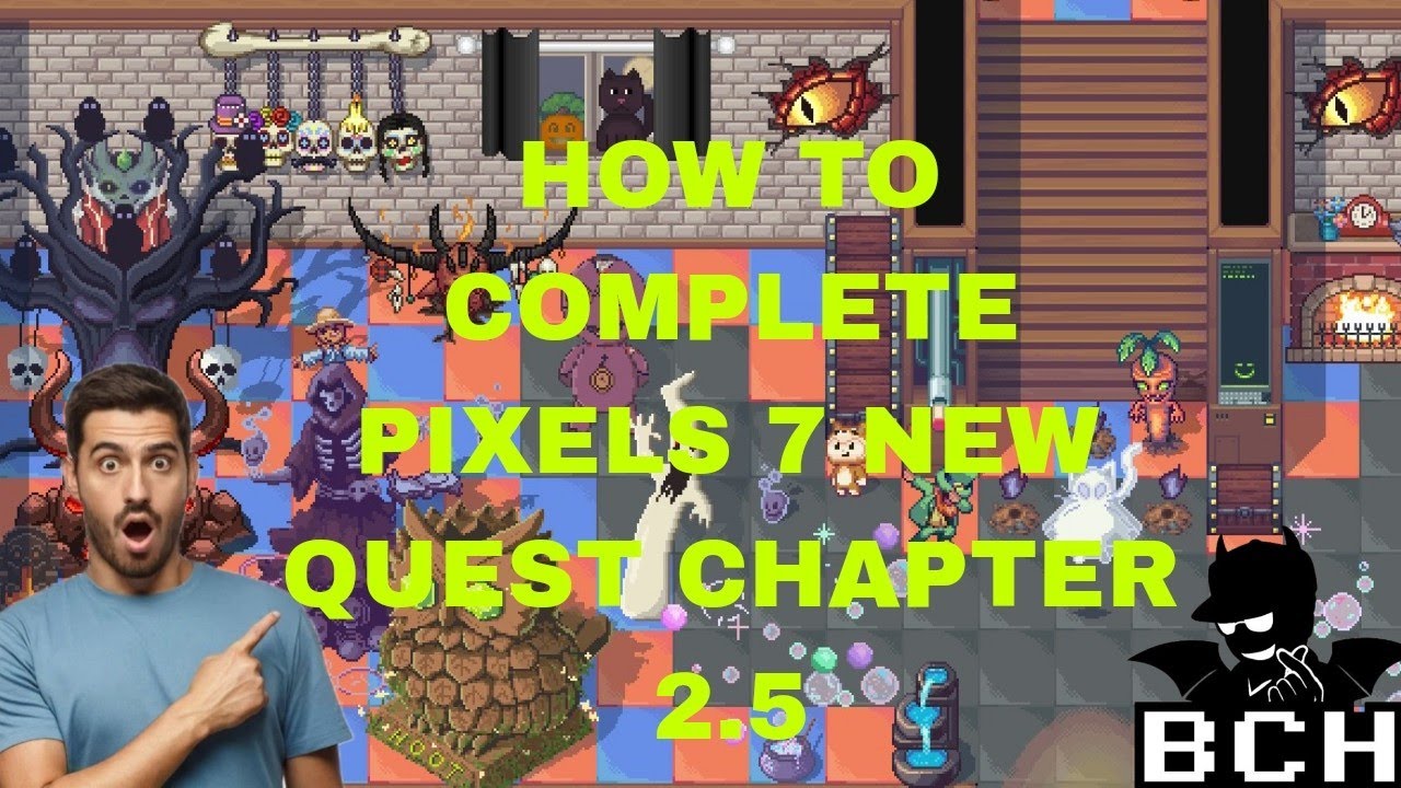 HOW TO COMPLETE PIXELS 7 NEW QUEST IN CHAPTER 2.5 #pixelsgame #newquest ...