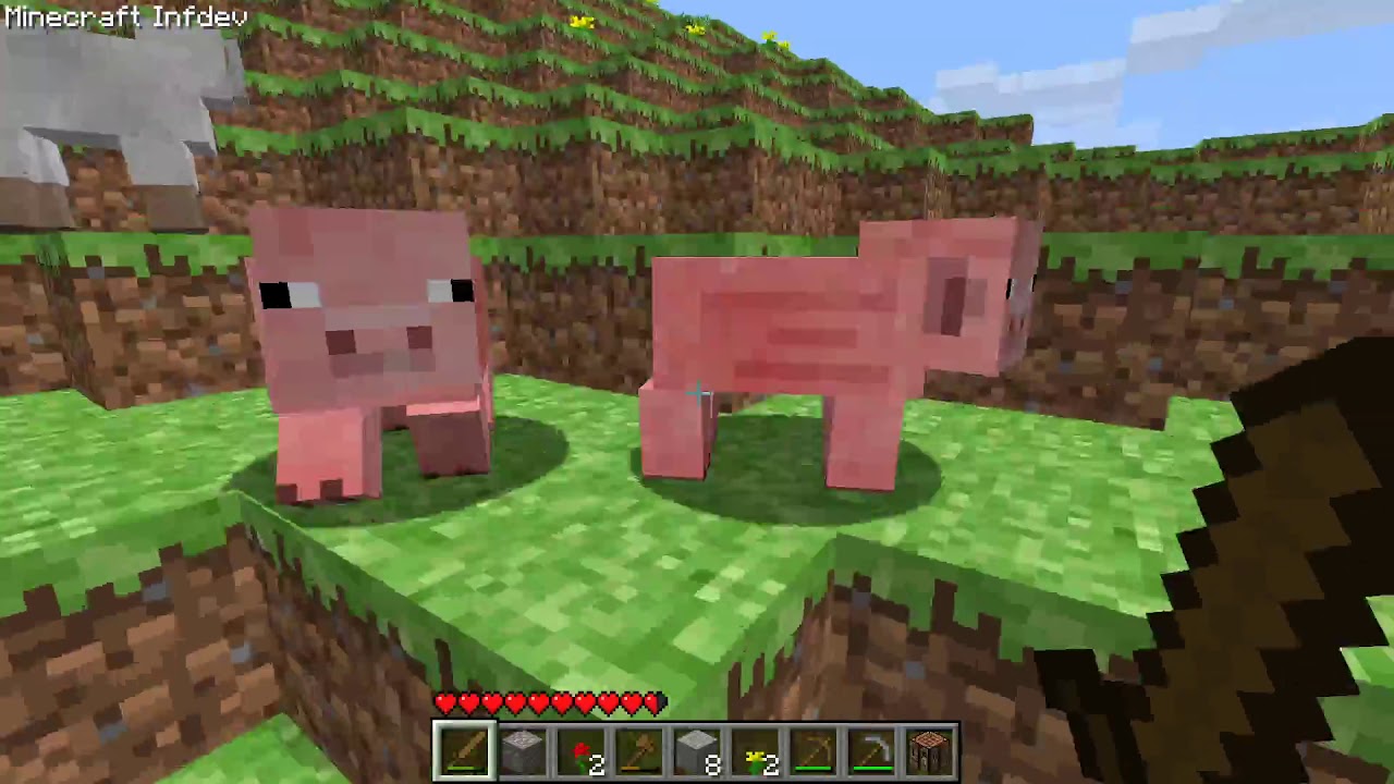 First Night! | Minecraft Infdev Episode 1 - YouTube