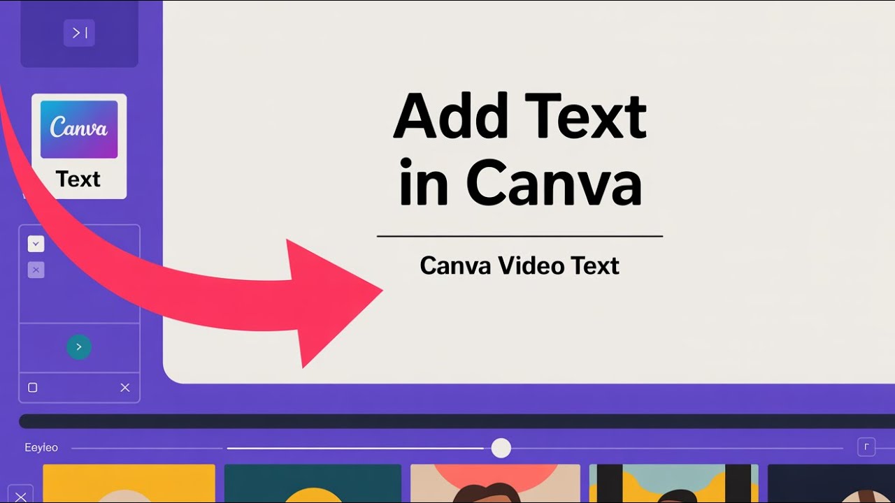 How to Put Text on Videos Using Canva (Canva Tutorial) - YouTube