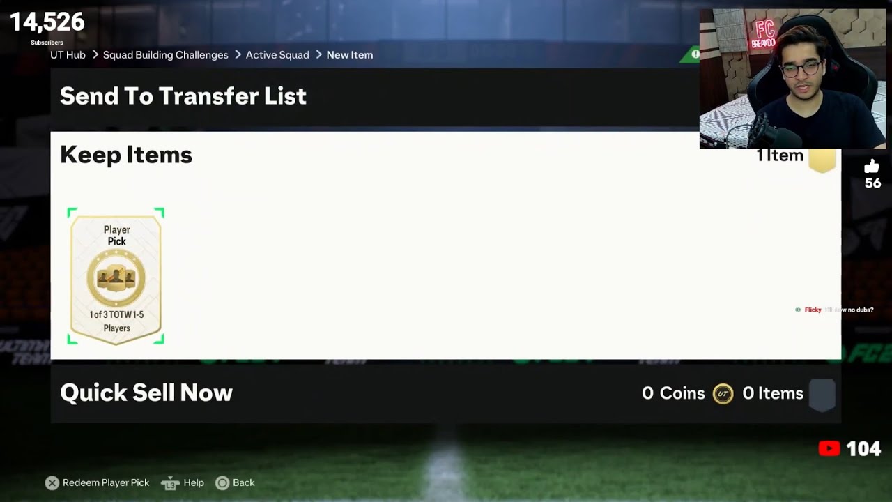 Testing The *NEW* 1 of 3 TOTW Player Pick - YouTube
