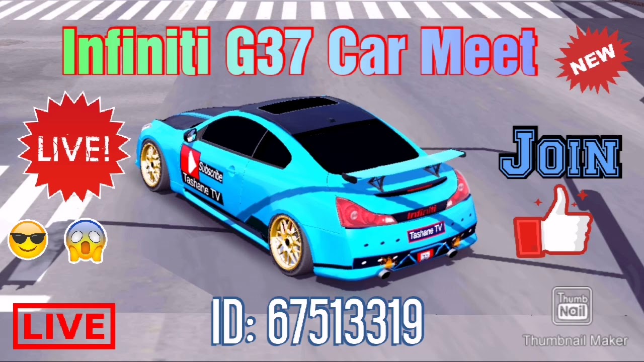 | Infiniti G37 Car Meet in| CAR PARKING MULTIPLAYER | - YouTube