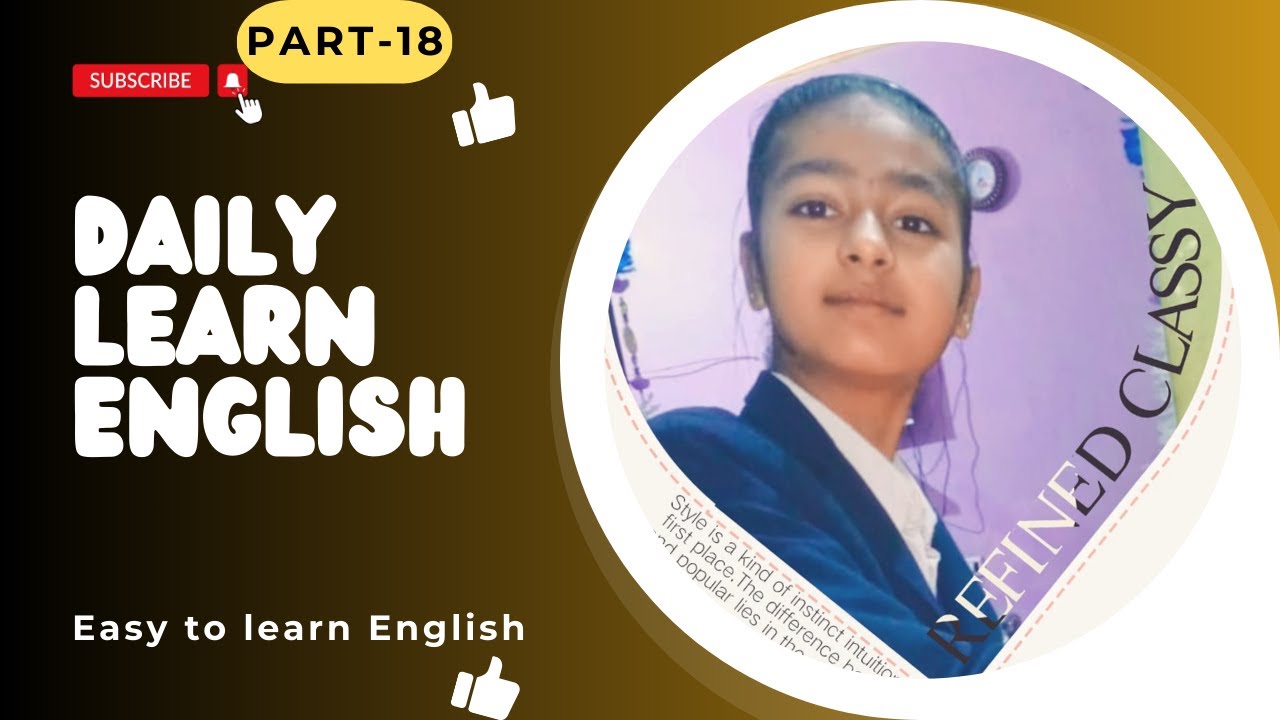 Daily learn English part 18 | daily use english sentences | Easy to ...