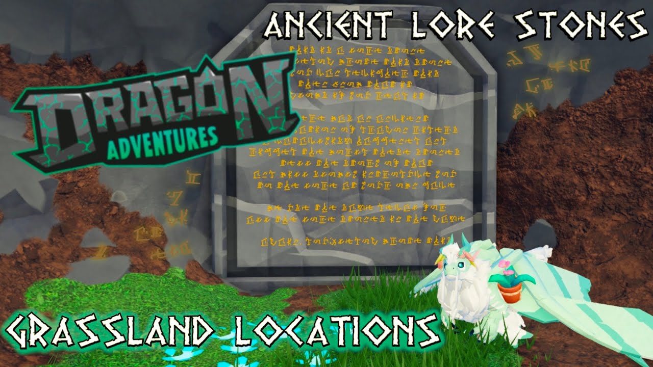 Dragon Adventures STORY! Lore stone locations in Grassland World - YouTube