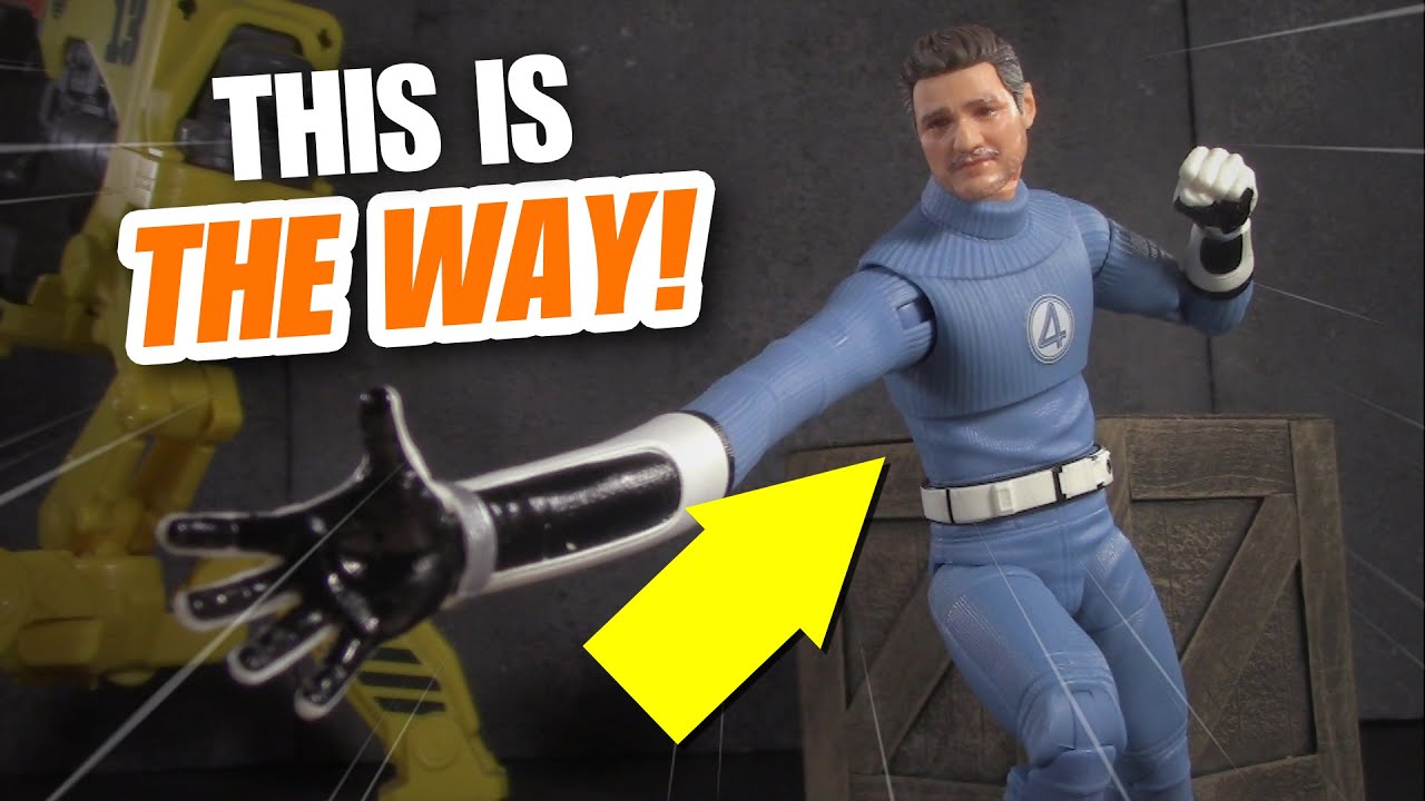 MANDO FANTASTIC! Hasbro Marvel Legends Fantastic Four First Steps ...