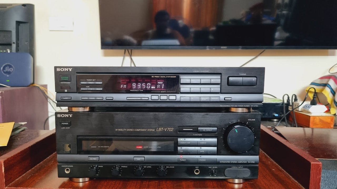 (Sold)SONY Stereo Integrated Amplifier and Digital Tuner/For Sale ...