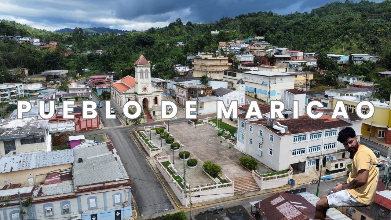 Maricao, Puerto Rico | Plaza, Casa Alcaldía, Iglesia de San Juan ...