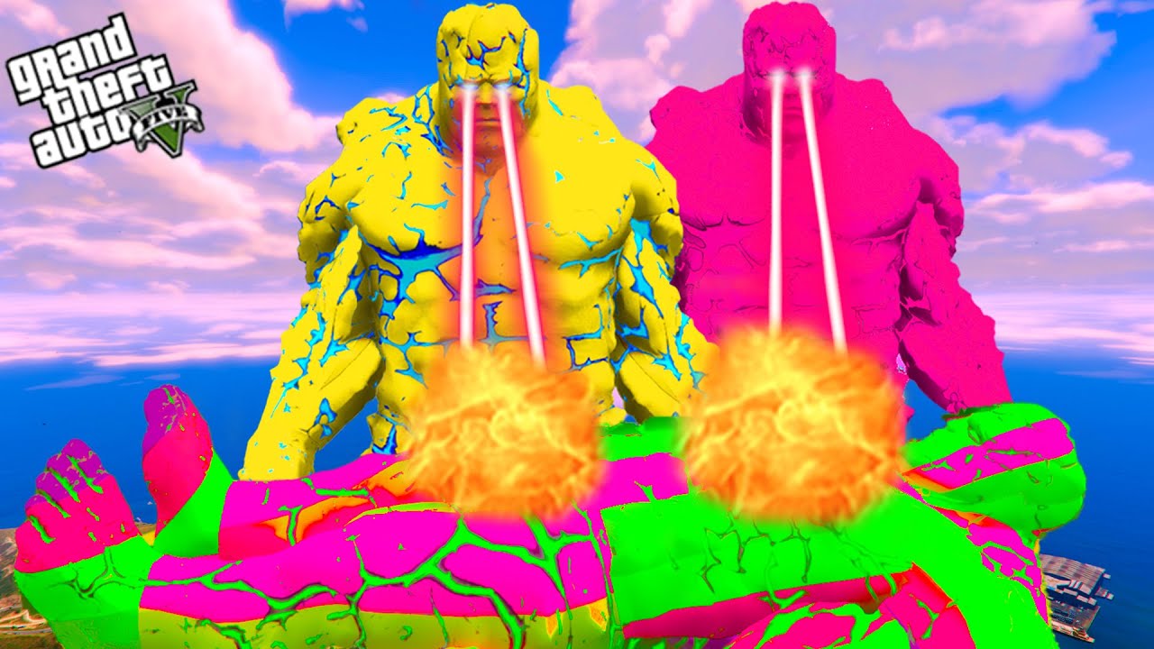 FRANKLIN SAVING ALL FATHER MOON GOD FROM BLACK LAVA GOD IN GTA 5 - YouTube