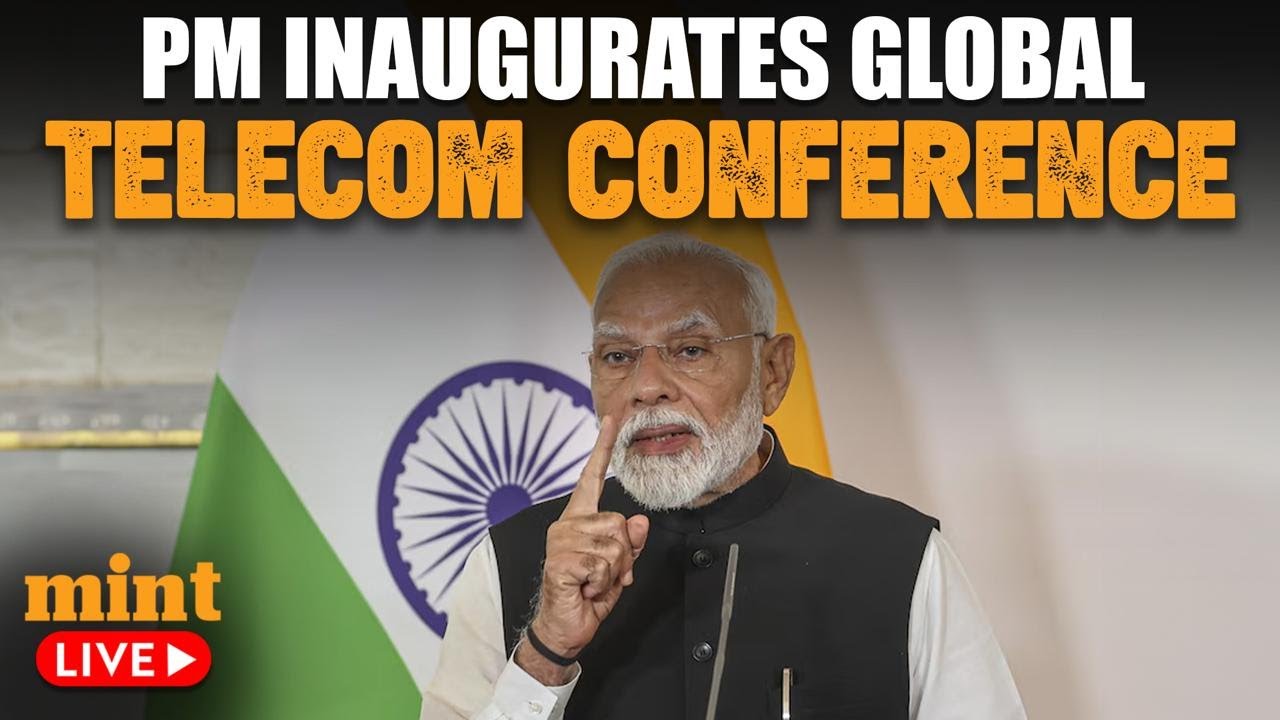 LIVE: PM Modi Inaugurates First Ever Telecom Conference | ITU World ...