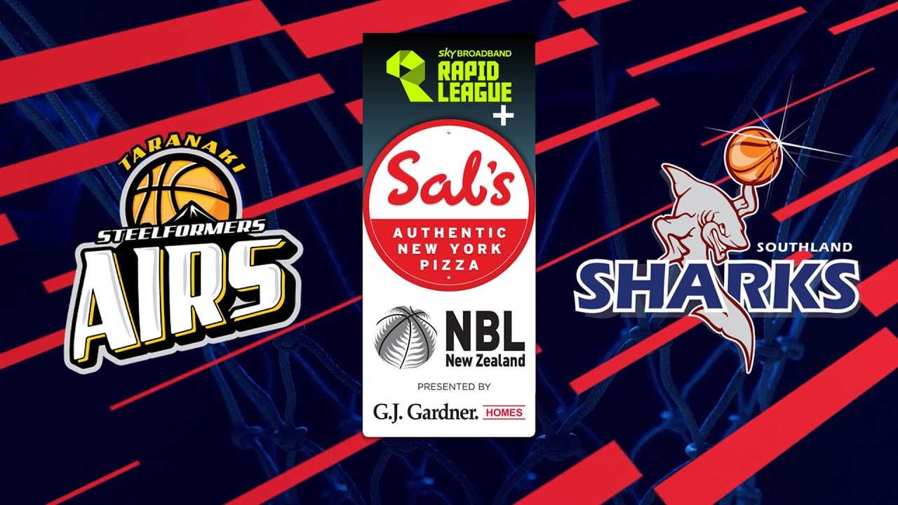 Taranaki Airs v Southland Sharks | Full Basketball Game | @SalsNBL 2025 ...