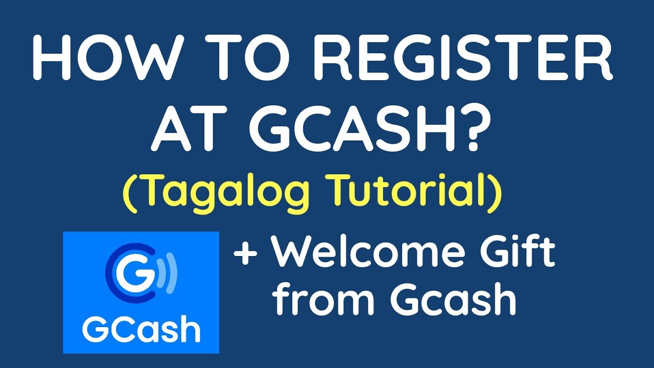 PAANO GUMAWA NG GCASH ACCOUNT | HOW TO REGISTER AT GCASH - YouTube