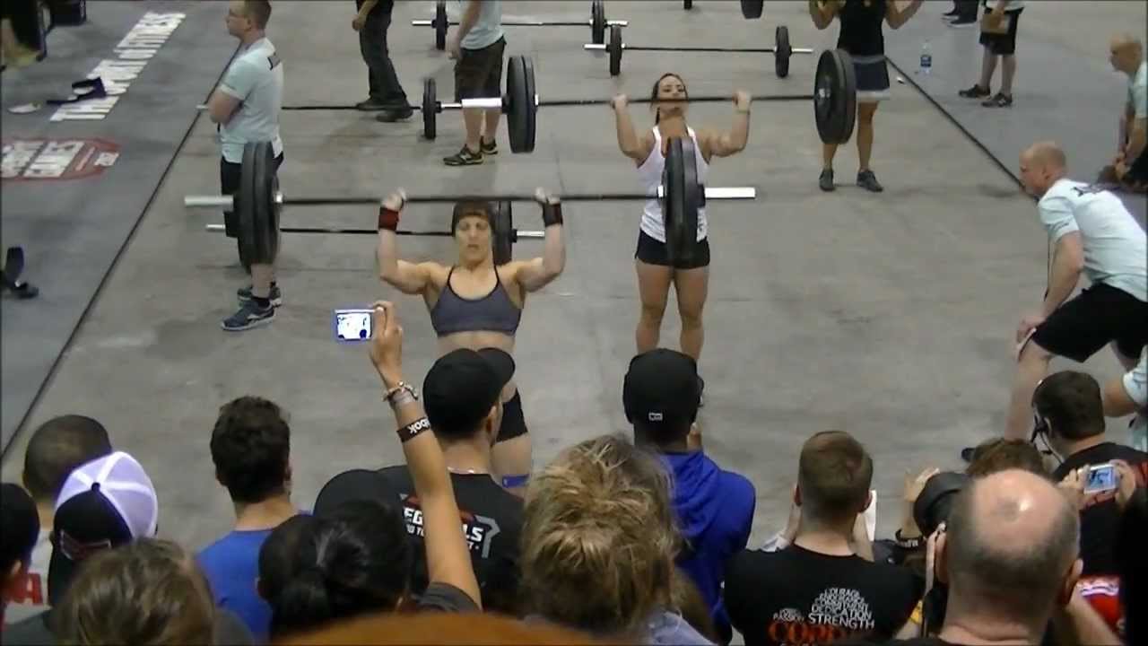 Michele Letendre and Camille Leblanc-Bazinet on Event 4 - CrossFit ...