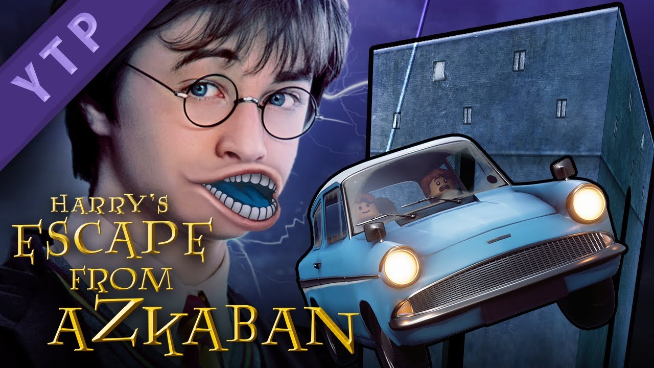 Harry Potter Escapes from Azkaban - YouTube
