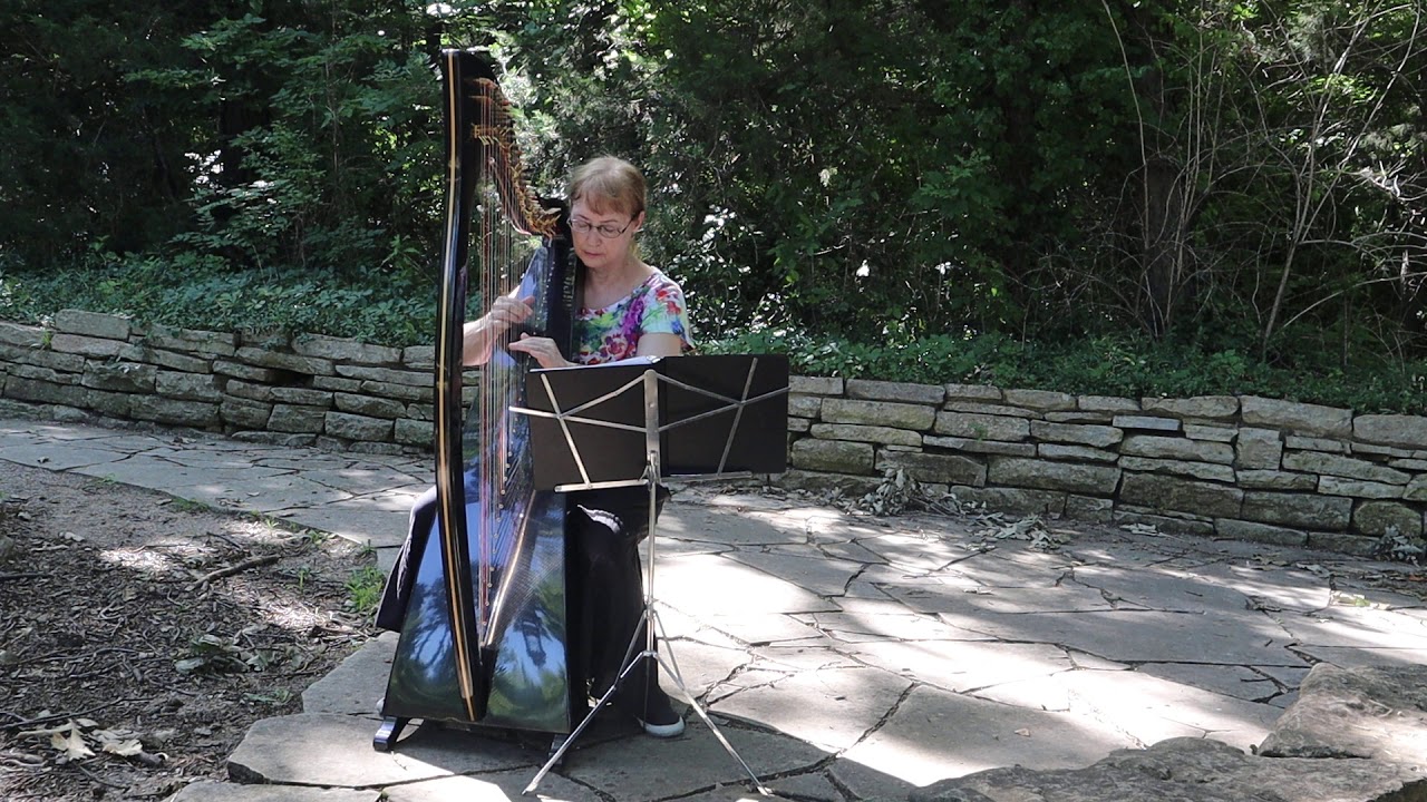 Hallelujah performed by Suzanne Shields on Celtic Harp - YouTube