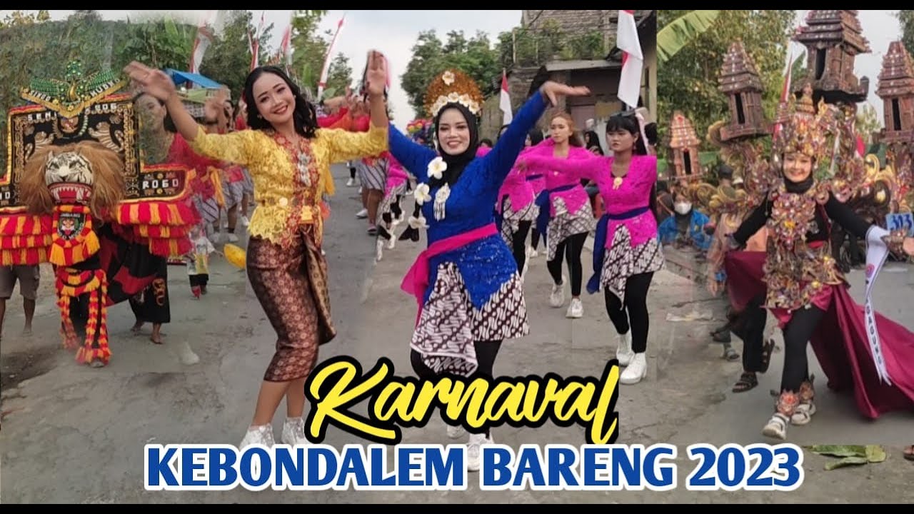 Meriahnya KARNAVAL KEBONDALEM BARENG JOMBANG 2023 - YouTube