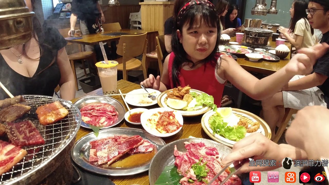 布村日本和牛烧烤(Yakiniku Hachi) - YouTube