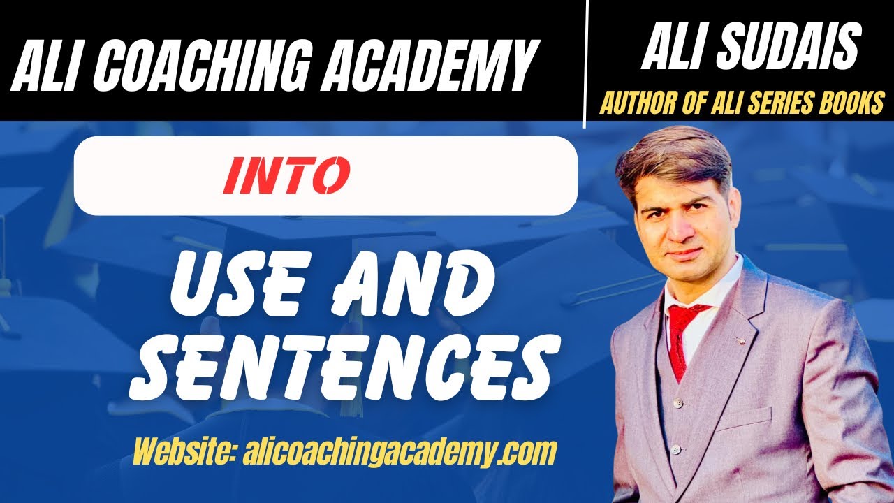 Use of Into - In Sentences - YouTube