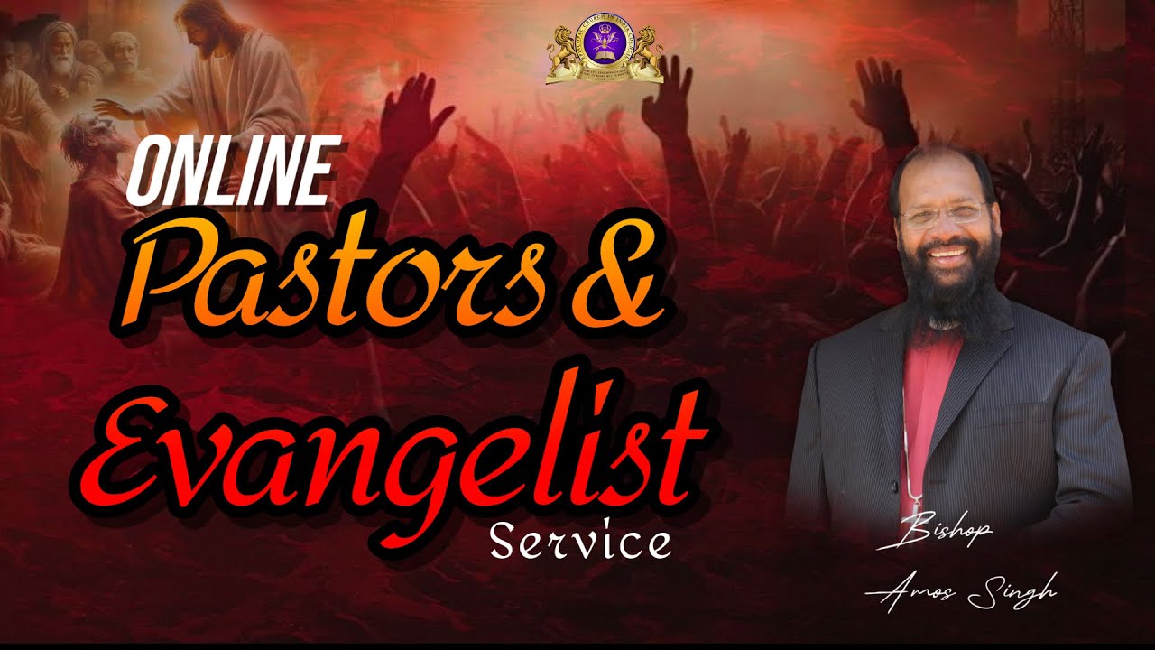 Online Zoom Meeting Pastors & Evangelist Service with || Bishop Amos ...