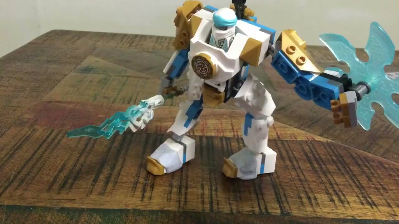 Lego Ninjago Mech stop motion test - YouTube