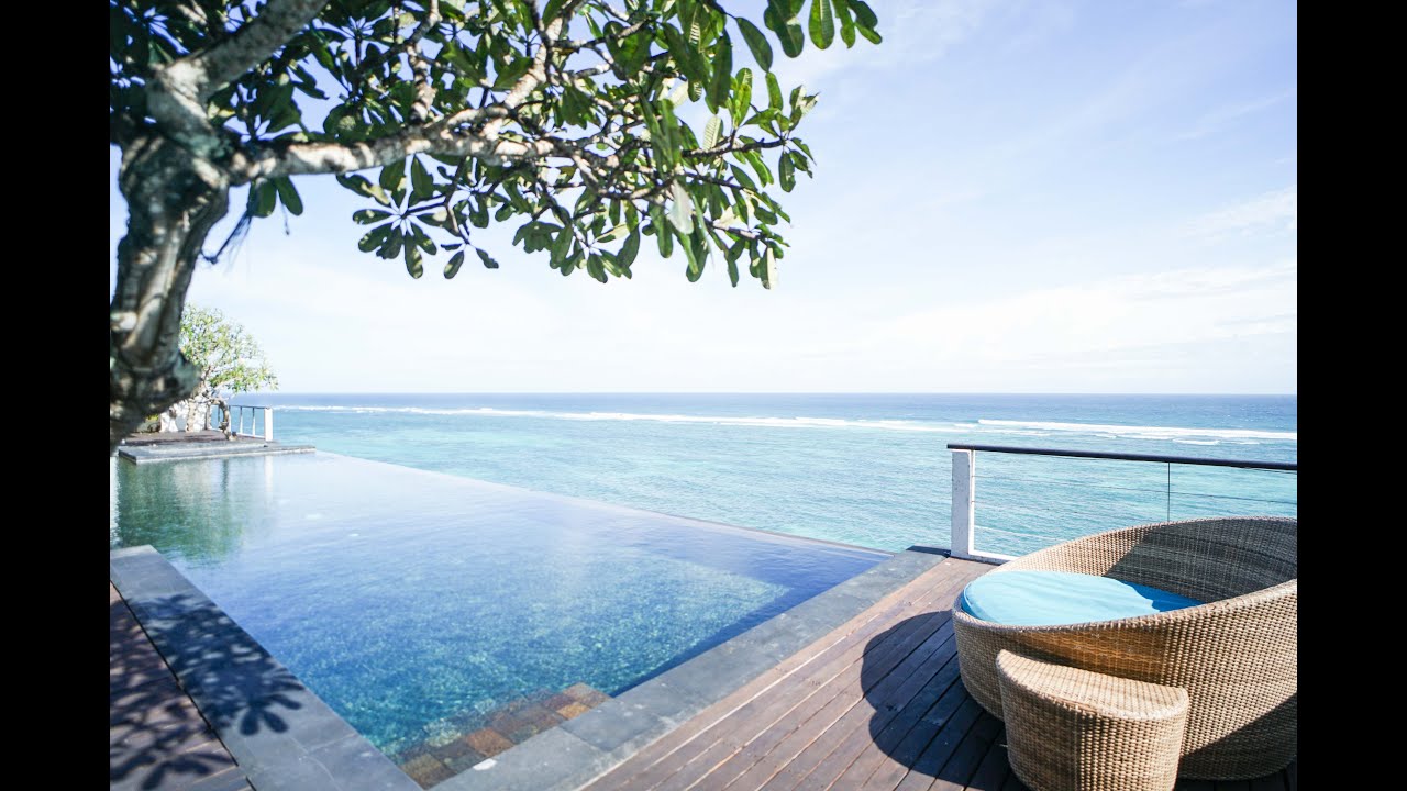 WIDEST INFINITY OCEAN VIEW VILLA IN BALI - YouTube