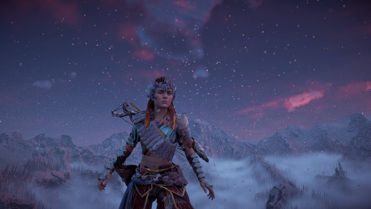 Chieftain Aloy with Carja Blazon Master Outfit! Horizon Zero Dawn ...