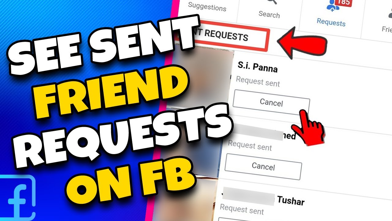 How To See Sent Friend Requests On Facebook 2025 (PC or Laptop) - YouTube