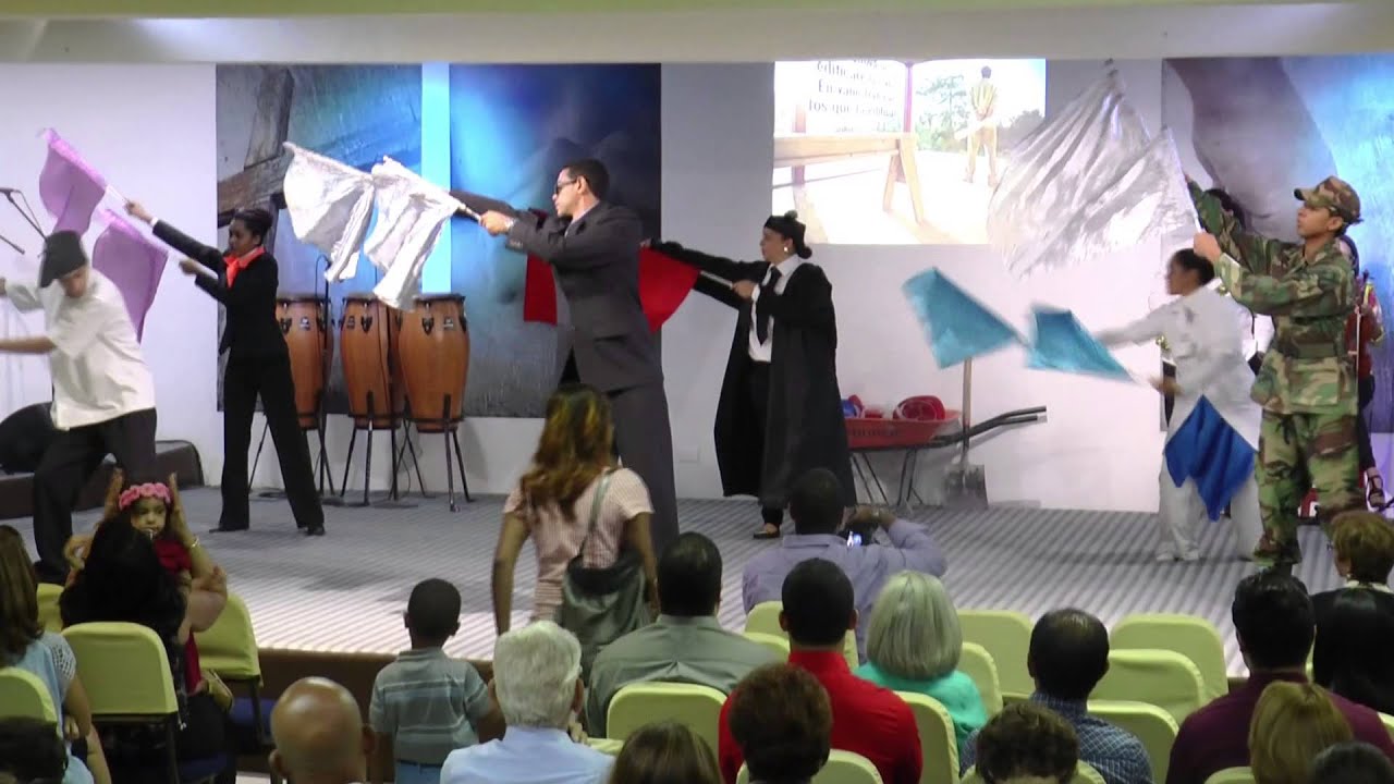 Danza con banderas, "Somos adoradores". - YouTube