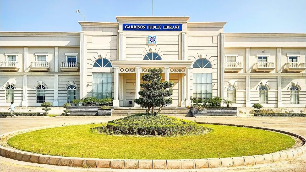 GARRISON PUBLIC LIBRARY MULTAN-Routine visit with friends for ...