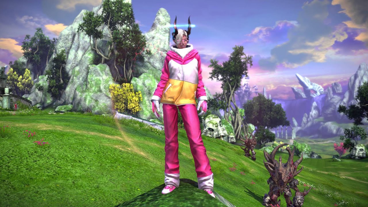 TERA - Castanic Female - Snowsuit - YouTube