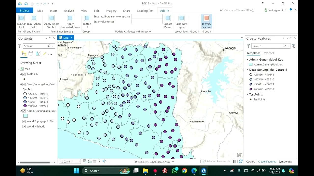 ArcGIS Pro Customization | PGD Acara 2 | Nadine Zahida 517930 - YouTube
