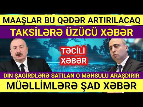 TƏCİLİ! XEBERLER BUGUN: (18.12.2025) - XEBERLER SON DEQİQE! 