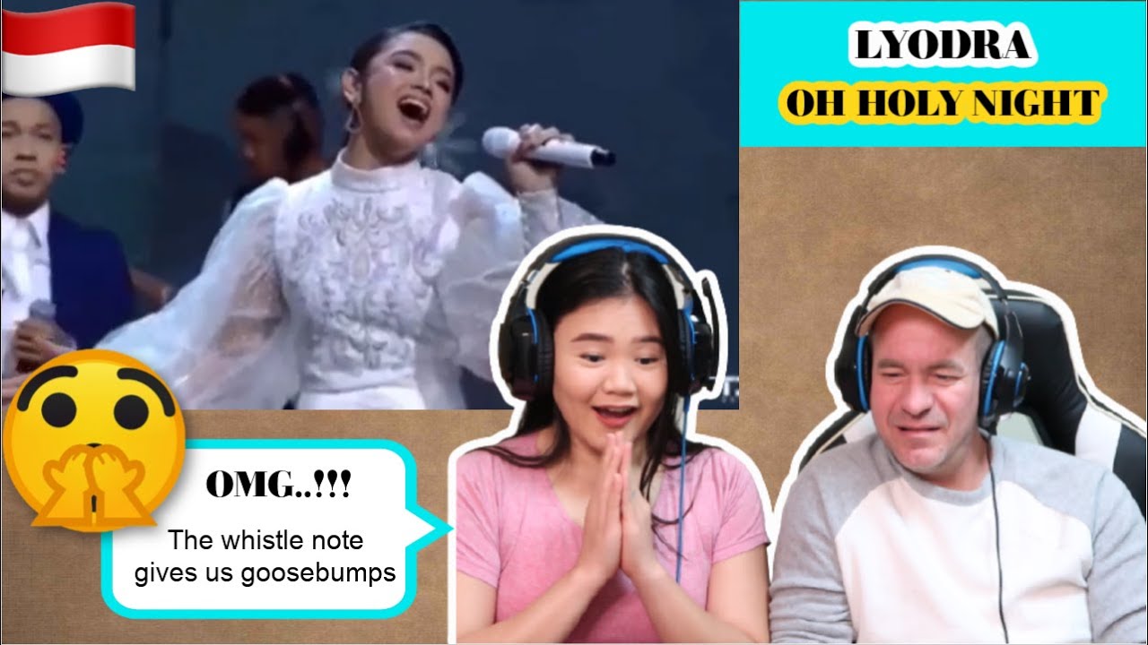 LYODRA GINTING- OH HOLY NIGHT | EXTRAORDINARY PERFORMANCE😮 | REACTION ...