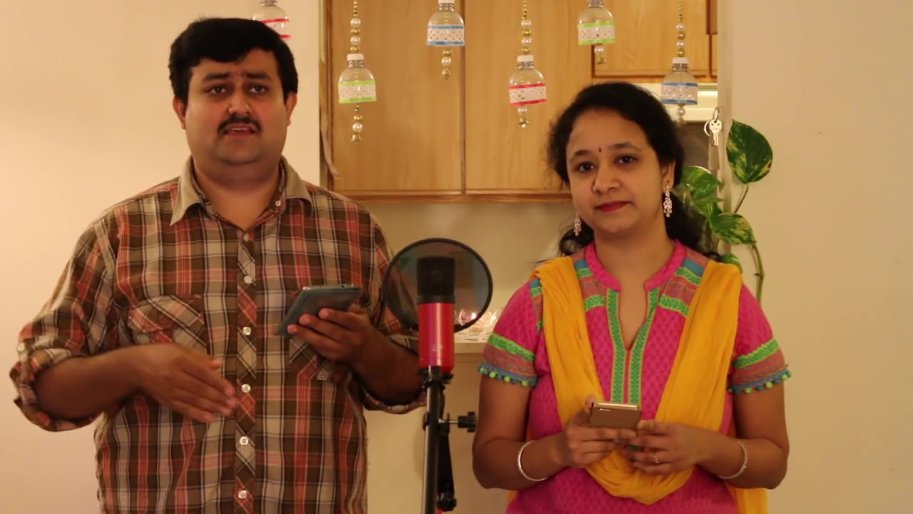 Lalitha Priya Kamalam cover by Arun Achanta and Padmaja Malyala - YouTube