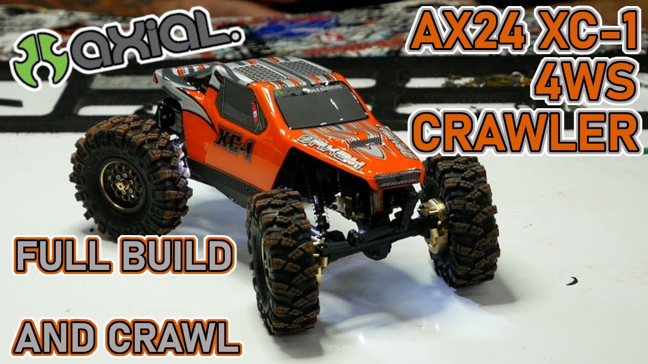 AXIAL AX24 XC-1 4WS RTR MICRO RC: BRASS AND FREE MODS: FULL BUILD - YouTube